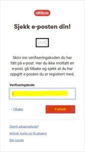 Selvbetjening - guide til oprettelse af Mit Altibox