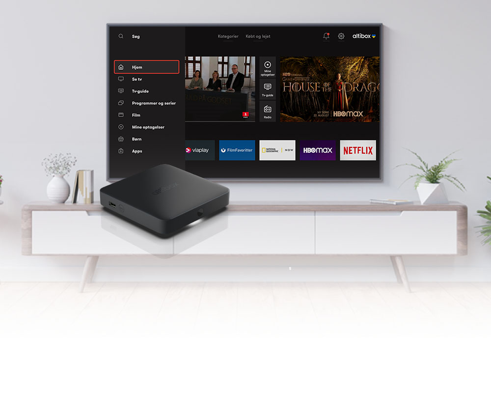 Internet og tv-pakker • Se priser, kanaler og bestil hér